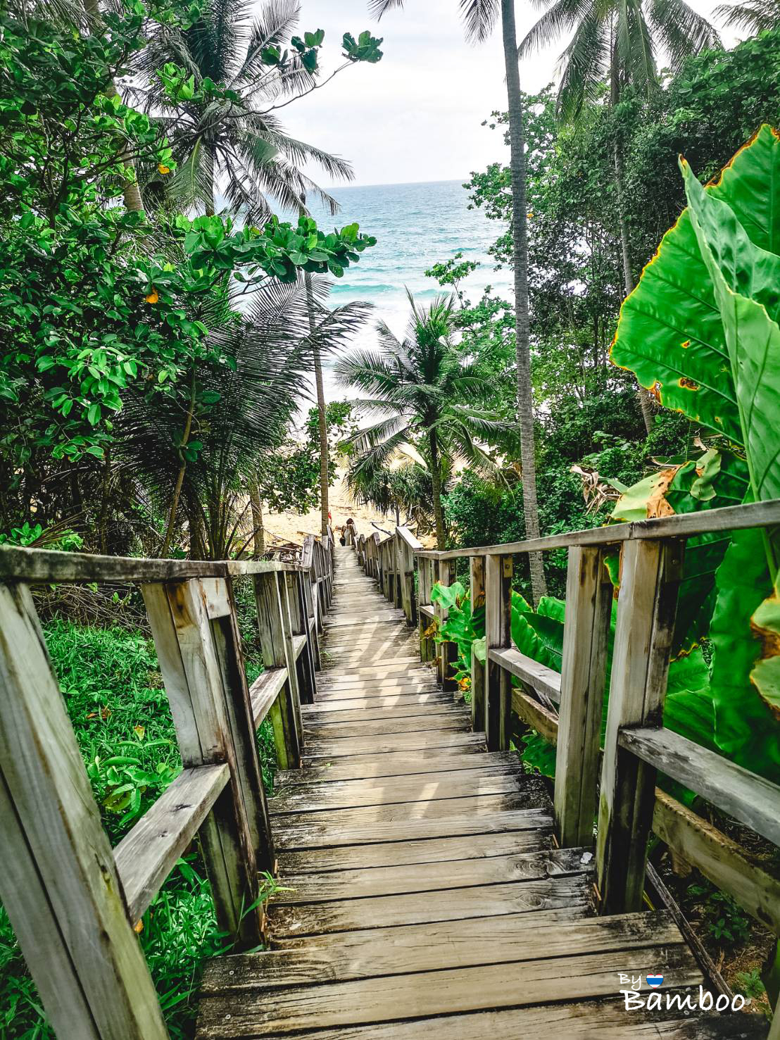 Naithon beach wooden bridge - Thailand Travel Blog by Bamboo (2022)