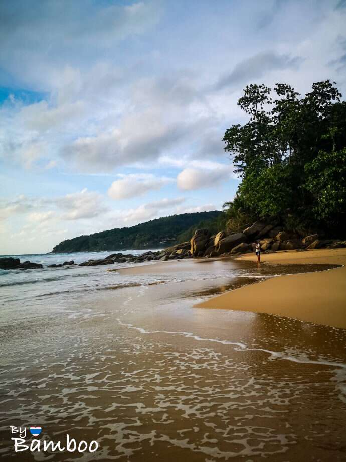 Naithon beach wooden bridge - Phuket Travel Blog by Bamboo (2022)